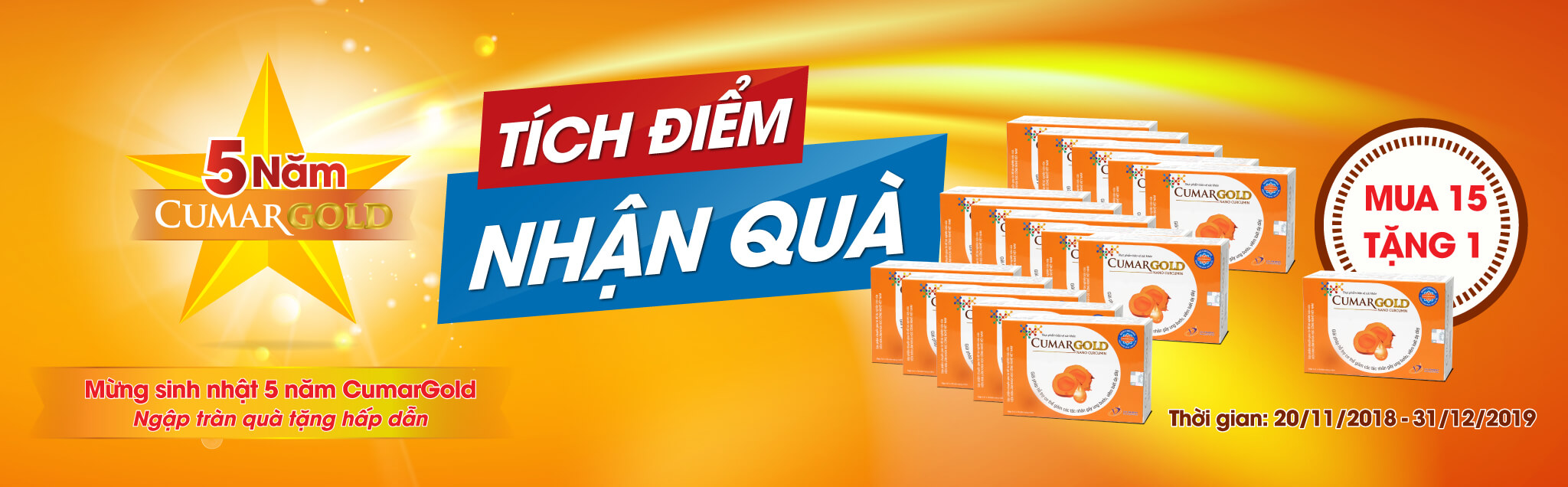 CumarGold - Tinh nghệ Nano curcumin chính hãng