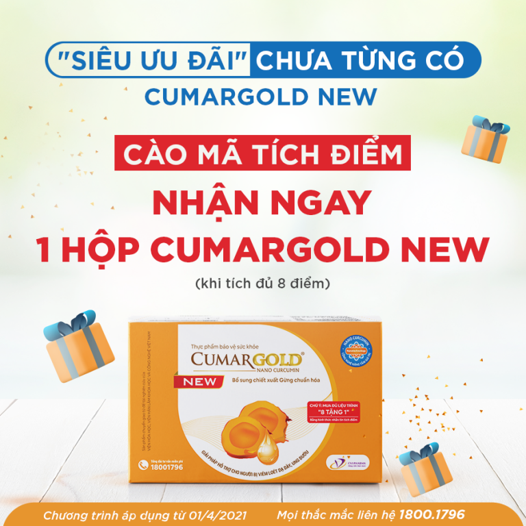 CumarGold - Giải Pháp Cho Đau Dạ Dày, Viêm Loét Dạ Dày Tá Tràng